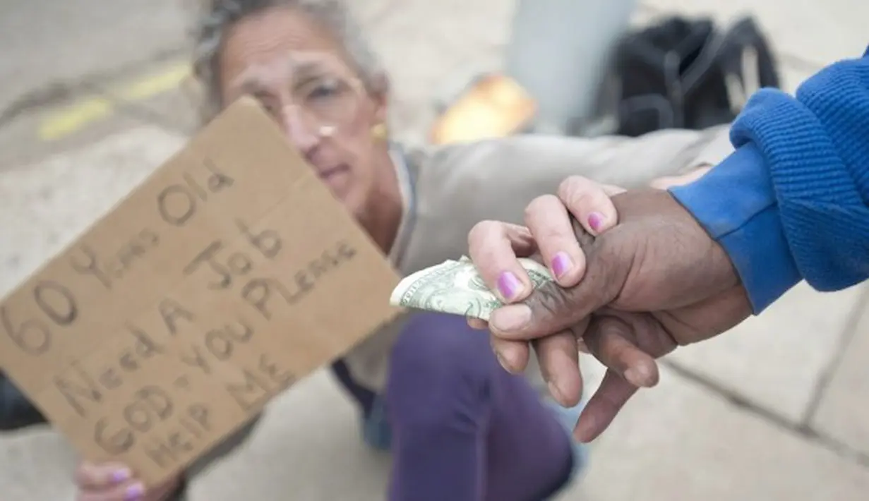 Dulunya Model Sekarang Jadi Pengemis - Photo Fimela.com