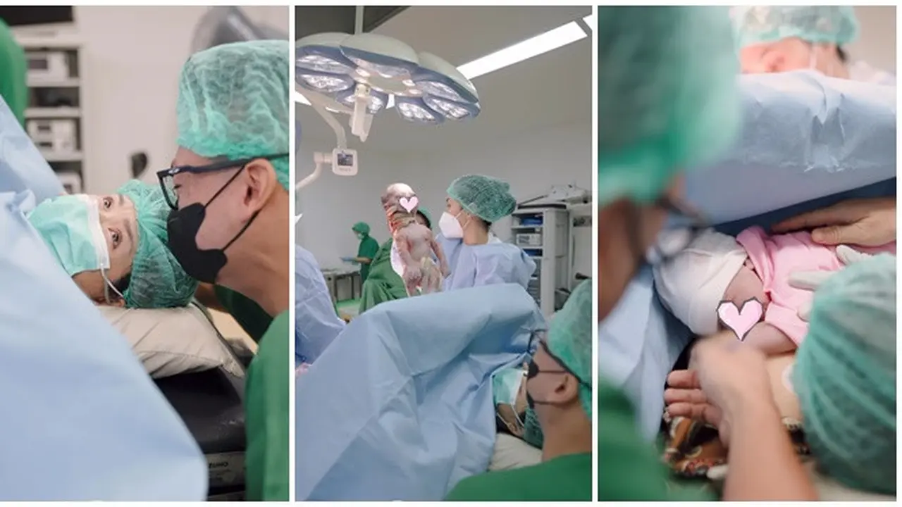 Atries Angel Melahirkan Anak Pertama, Ini 6 Momen Persalinannya - Hot ...