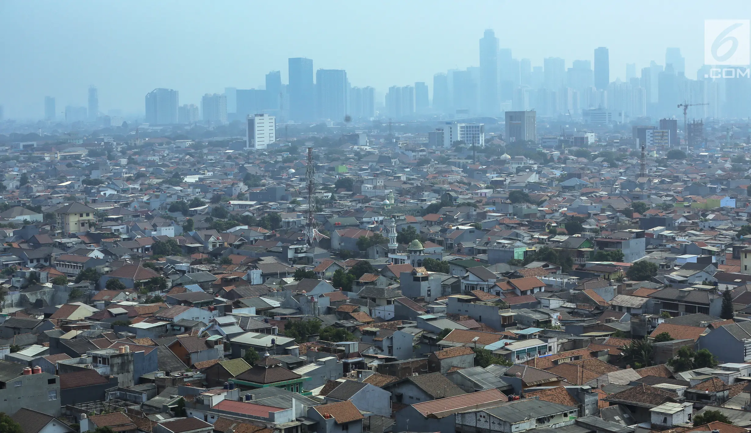 FOTO: Jakarta Peringkat 115 Kota Layak Huni di Dunia - Foto Liputan6.com