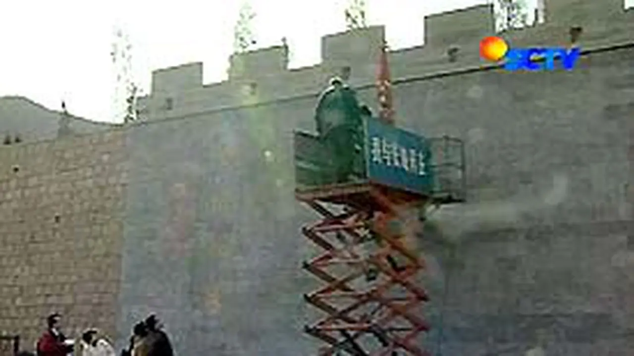 Cina Membangun Pelapis Tembok Raksasa Cina - Global Liputan6.com