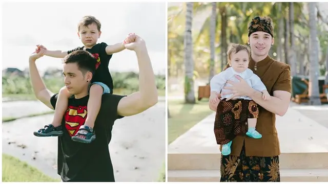 Akhirnya Temui Anak, Ini 6 Potret Stefan William Bersama Lucio dan Koa ...
