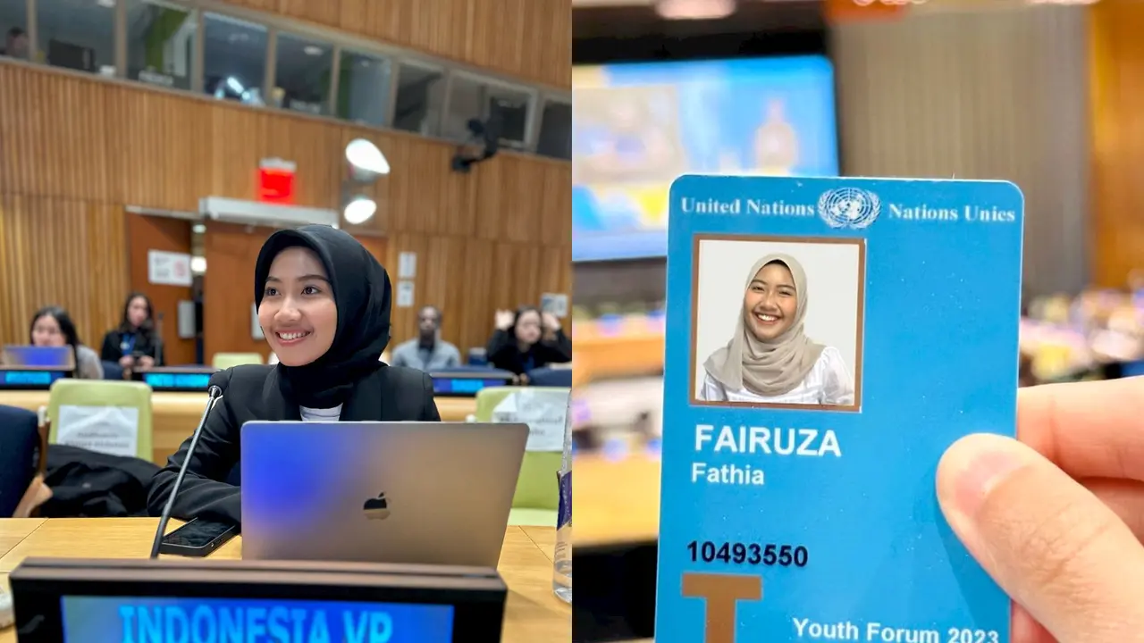 Kisah Inspiratif Fathia Fairuza, Mahasiswi Sidoarjo yang Wakili Indonesia Bicara Pendidikan di ...