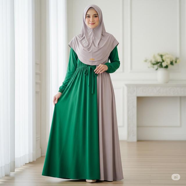14 Model Baju Muslimat untuk Acara Keagamaan, Syar'i, Nyaman, dan Elegan