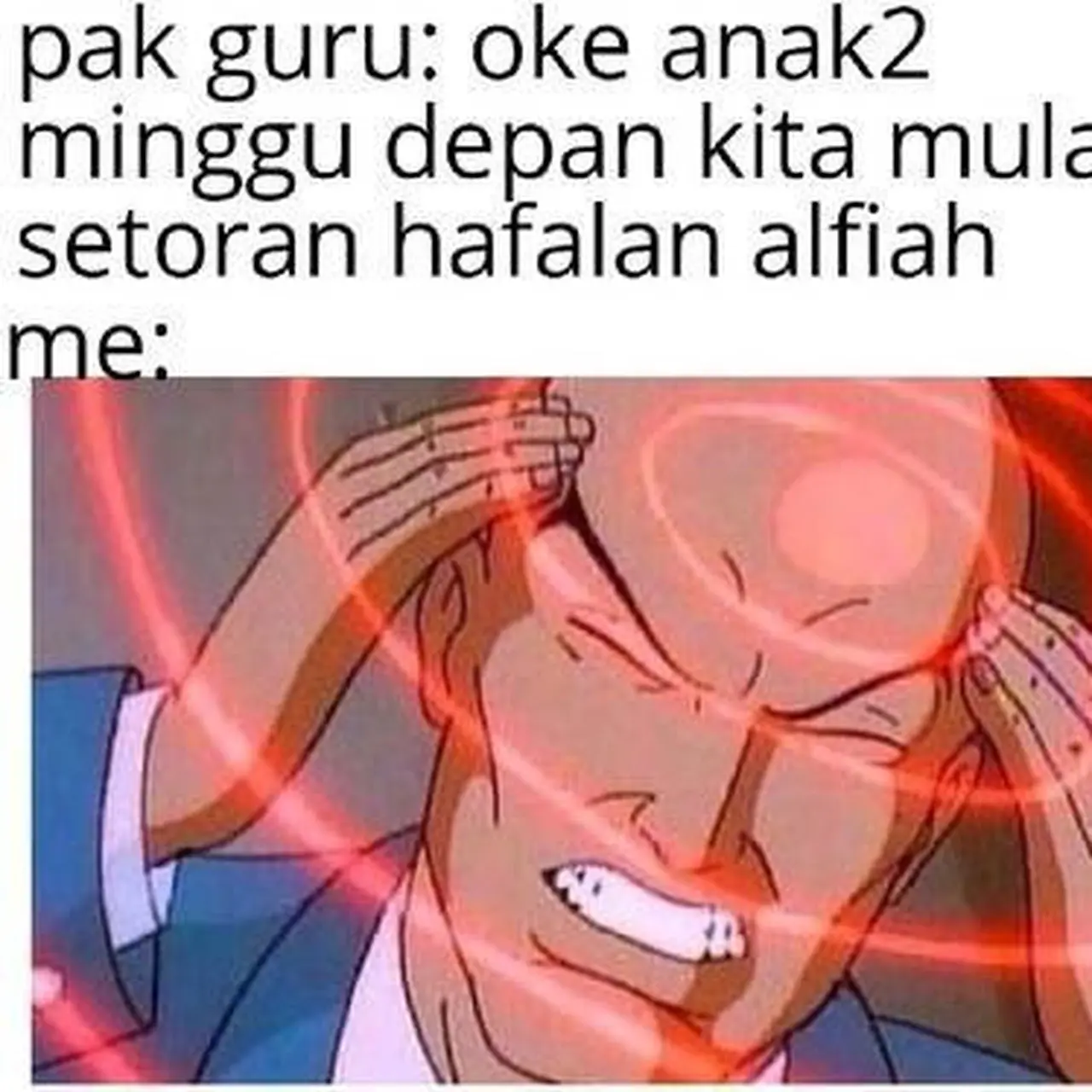 7 Meme Tugas Hafalan dari Sekolah Ini Bikin Murid Pusing - Hot Liputan6.com