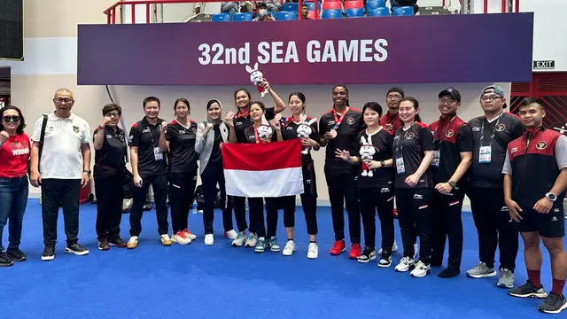 Perjuangan Gila Timnas Basket 3x3 Putri Berbuah Perunggu di SEA Games 2023 - Bola Liputan6.com