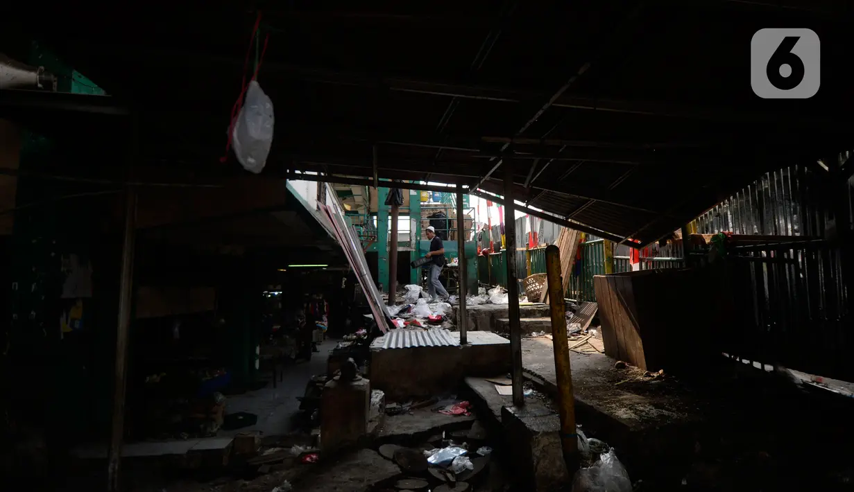 FOTO: Menengok Proyek Revitalisasi Pasar Ciputat - Foto Liputan6.com