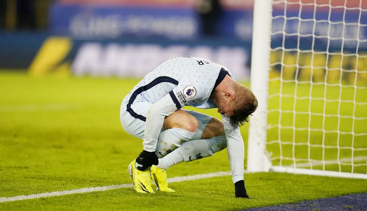 FOTO: Ragam Reaksi Pemain Chelsea Usai Ditaklukkan Leicester City ...