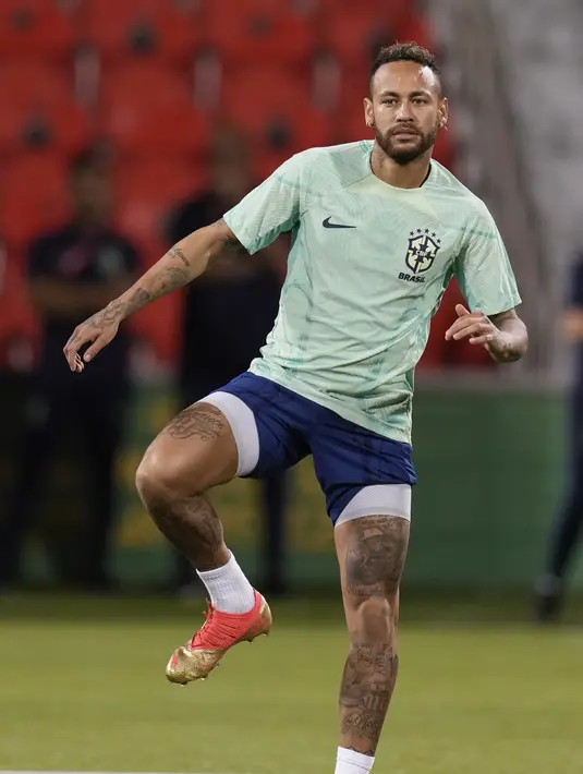 Kabar Bagus Brasil! Neymar Sudah Kembali Latihan dan Siap Main Lawan Korea Selatan di Babak 16 ...