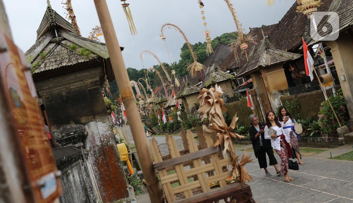 Menyusuri Desa Penglipuran Bali, Desa Wisata Terbersih Sedunia