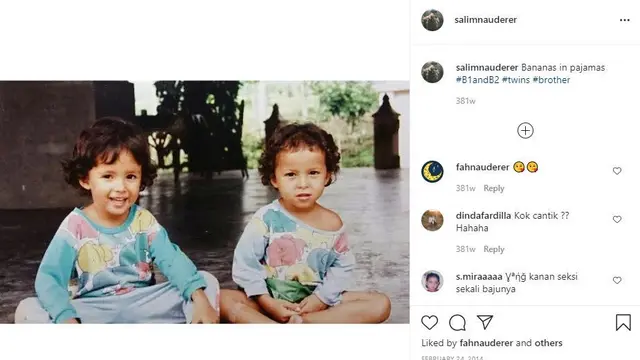 6 Foto Jadul Salim Nauderer Pria yang Diduga Kekasih Rachel Vennya ...