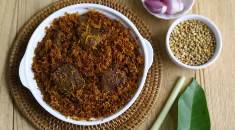 resep rendang kering serundeng
