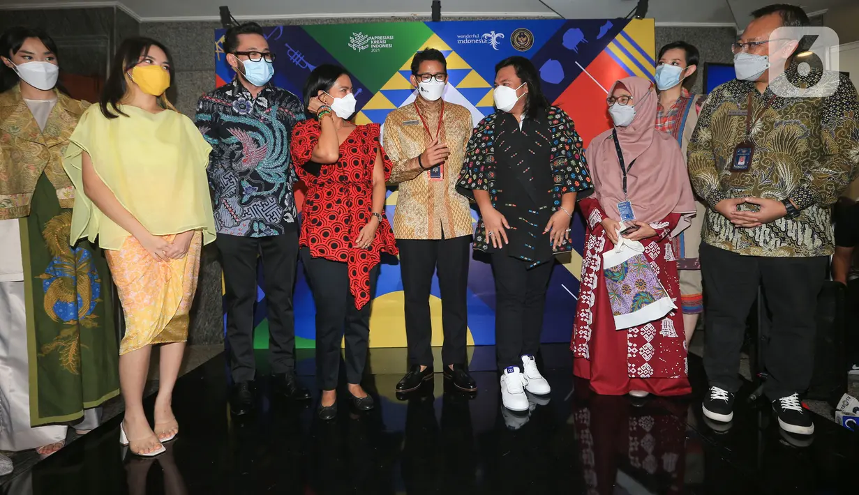 Foto Bangkitkan Ekonomi Kreatif Dengan Apresiasi Kreasi Indonesia 2021