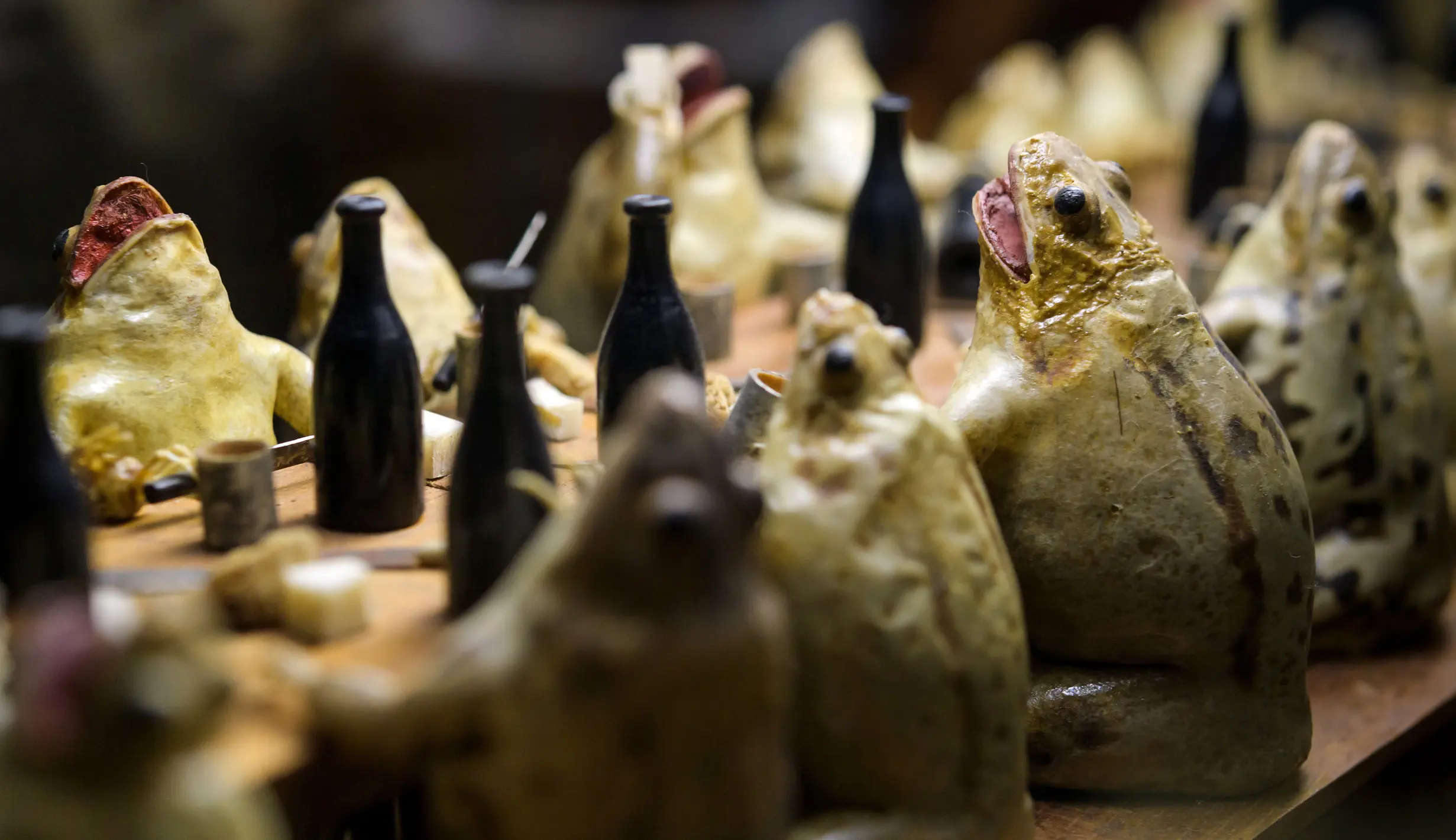 Unik, Museum ini Menggambarkan bila Katak Jadi Manusia - Foto Liputan6.com