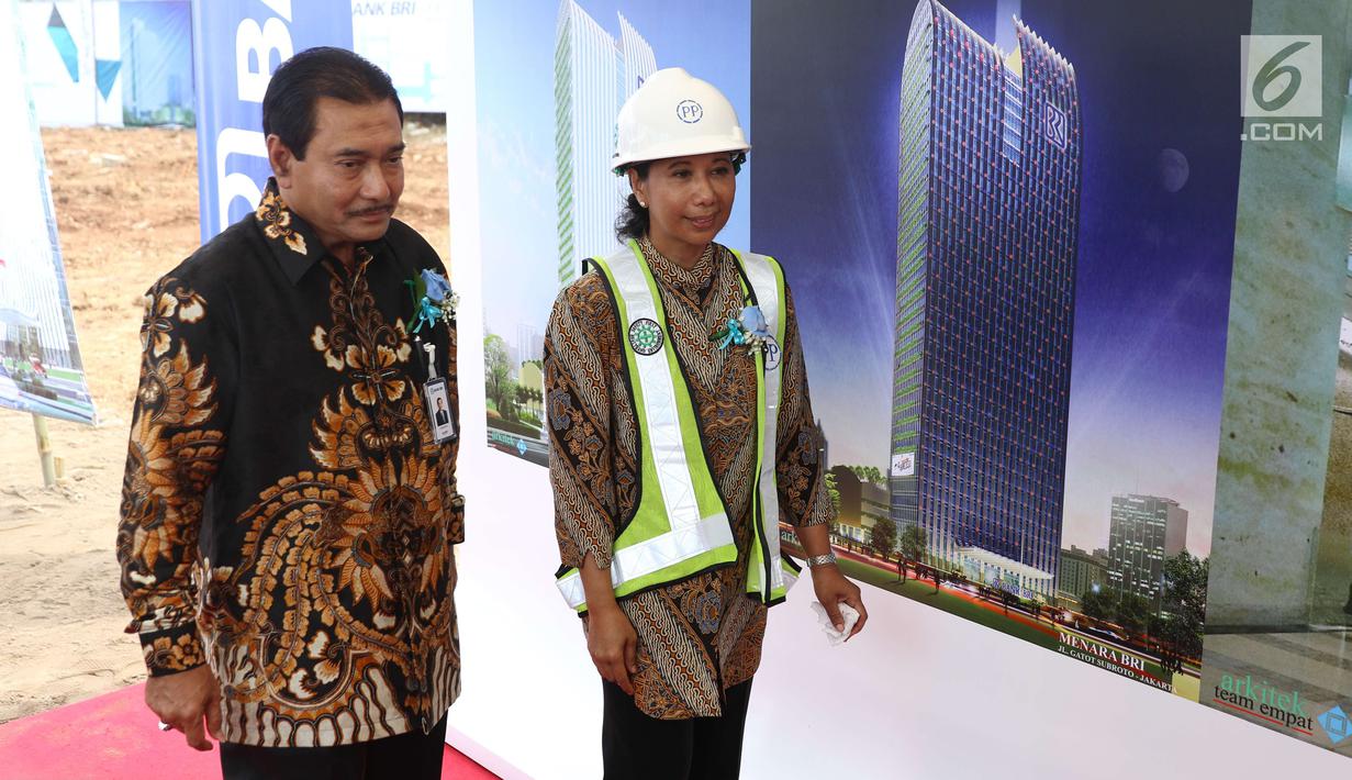 PHOTO: Menteri BUMN Rini Soemarno Resmikan Groundbreaking Menara BRI ...