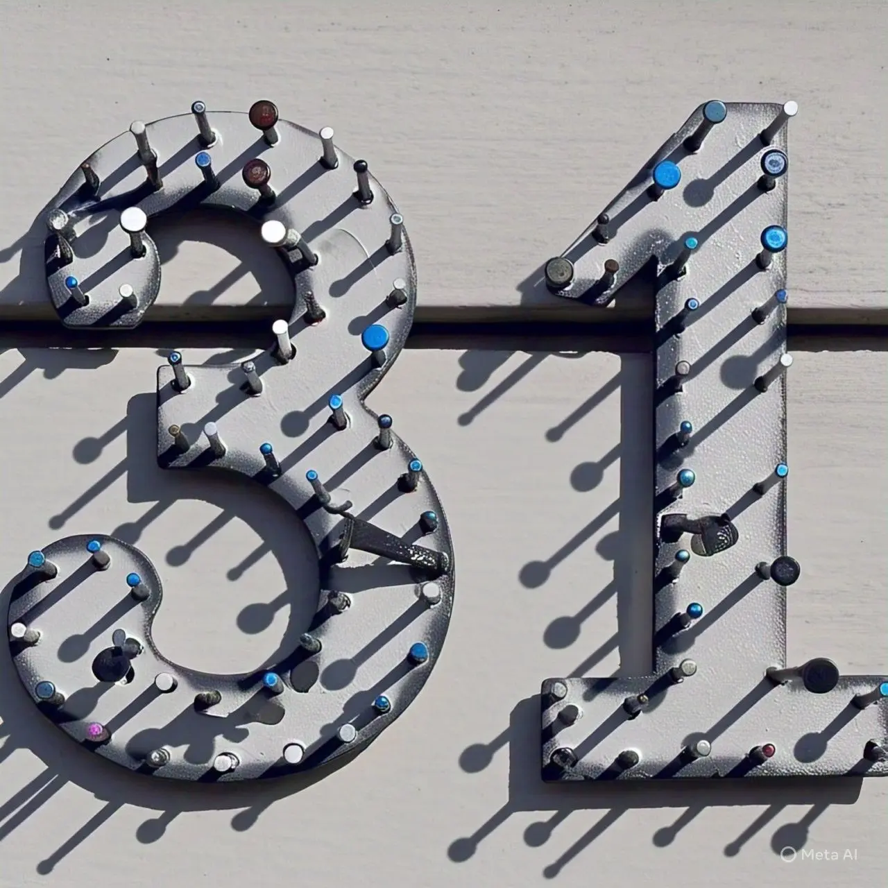 9 Model Nomor Rumah Terbaru Unik dan Estetik, Percantik Tampilan depan ...