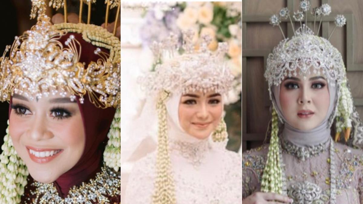 6 Rekomendasi Baju Pengantin Adat Sunda Hijab dari Lesti Kejora hingga ...
