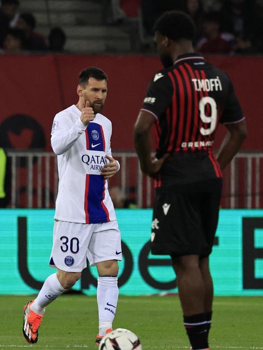 Lionel Messi Bintangi Kemenangan PSG atas Nice di Liga Prancis - Foto ...
