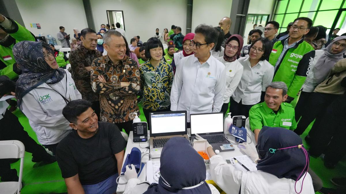 Cek Kesehatan Gratis Buat Ojol, Kuota 150 Ribu Pengendara per Hari
