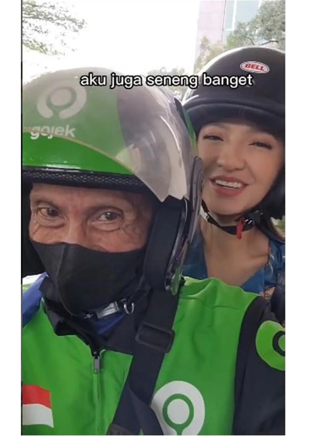 Mengintip Keseruan Raline Shah Keliling Jakarta Bareng Driver Ojol Babeh Ary - Otomotif Liputan6.com