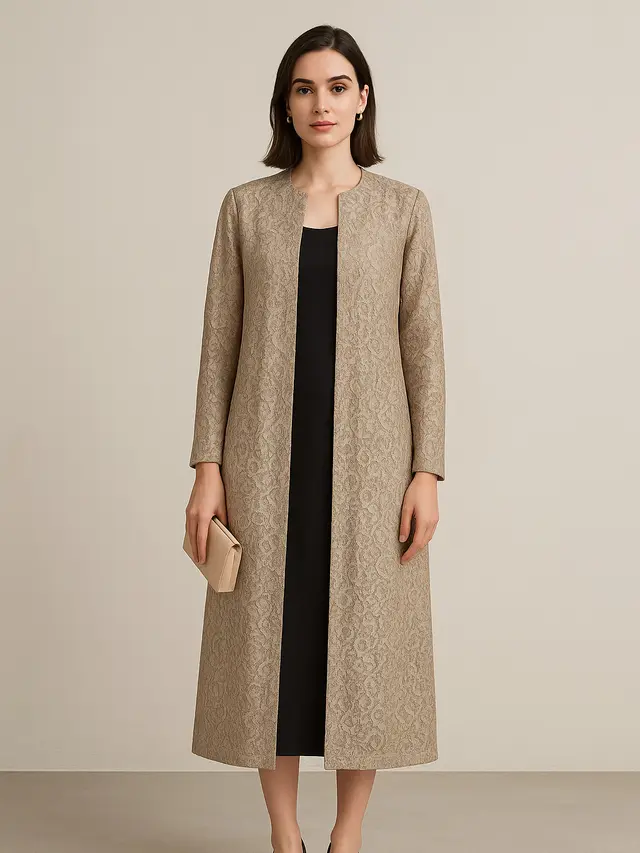 8 Inspirasi Model Outer Brokat Panjang dan Pendek Terbaru 2025, Pilihan ...