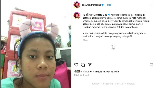 5 Potret Hanum Mega Selebgram yang Spill Dugaan Perselingkuhan Suami ...