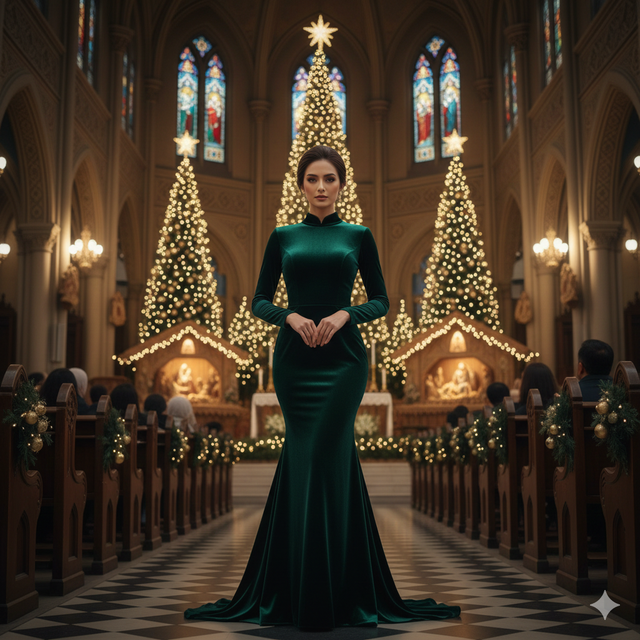 7 Model Dress Natal 2025 yang Cocok untuk Ibadah dan Perayaan, Elegan ...