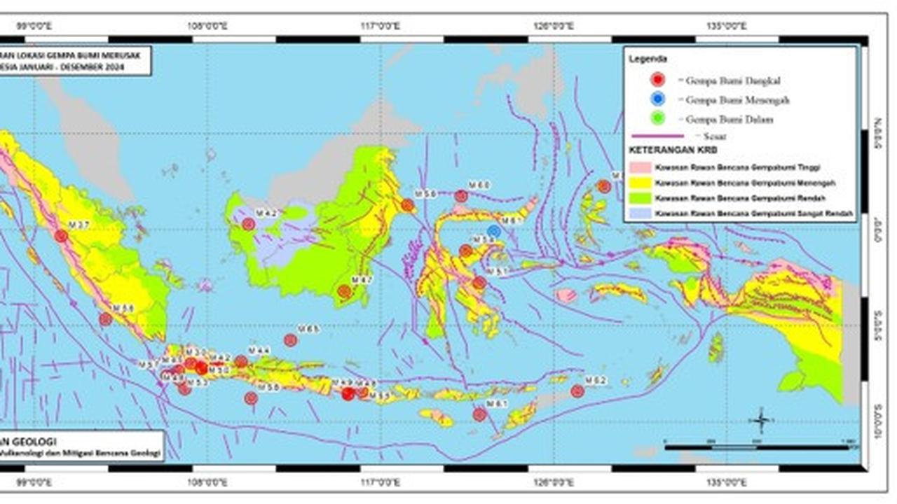 2024 Tahun Kejadian Gempa Bumi Merusak Tertinggi, Pertanda Apa?