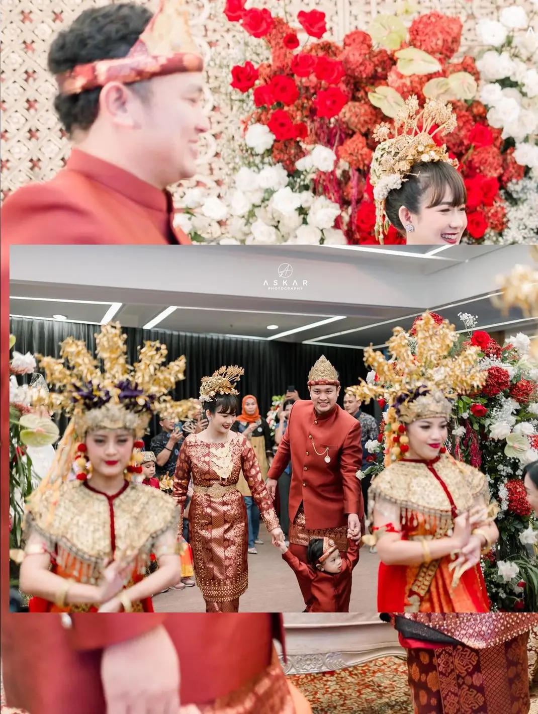 10 Potret Syukuran Khitan Baby Gin dan Ultah Gilang Dirga ke-34, Pakai ...