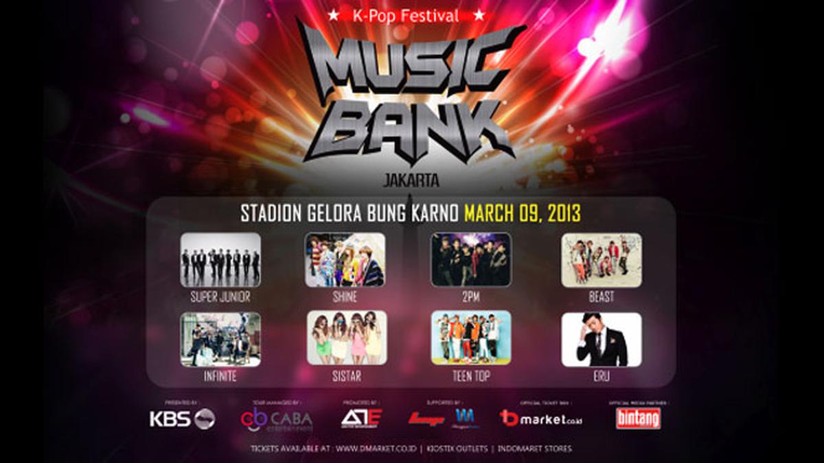 Mau Tiket Gratis Konser Music Bank? Ini caranya..