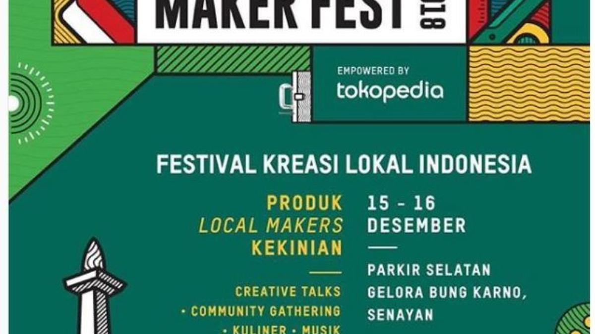 MAKERFEST Jadi Wadah Berkumpulnya Kreator Indonesia - News Liputan6.com