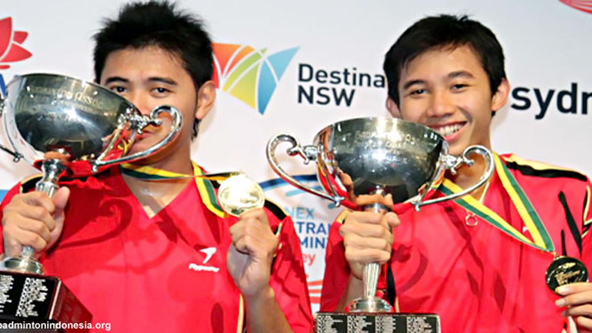 Pasangan Angga-Ryan Juara Skycity New Zealand - Bola Liputan6.com