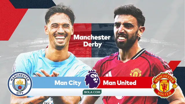 Link Live Streaming Liga Inggris: Man City Vs MU