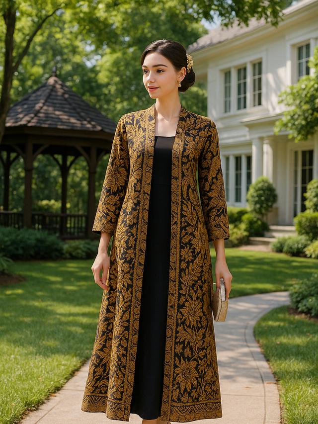 7 Outer Batik Lengan Panjang Kekinian, Cocok untuk Kondangan Hingga ke ...