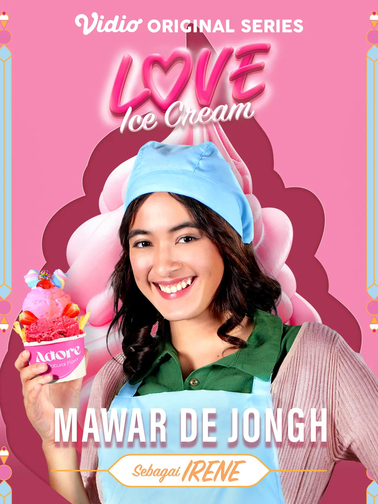 Intip Penampilan Baru Mawar De Jongh dalam Series Love Ice Cream ...
