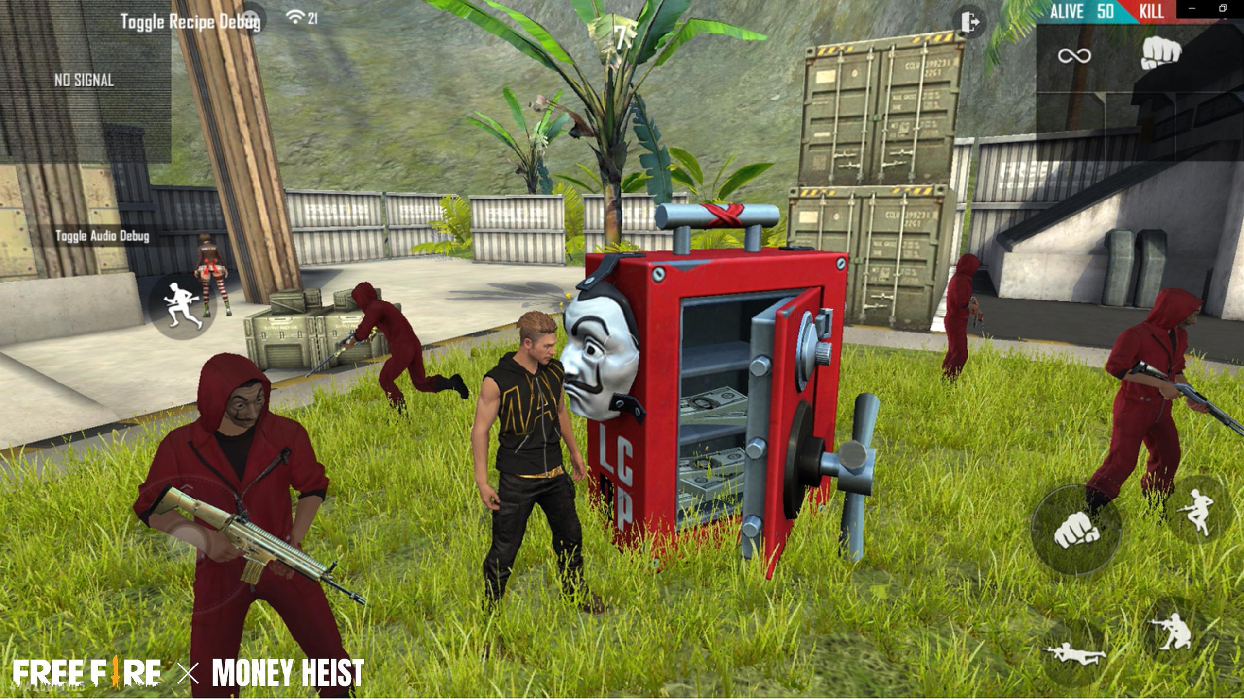 Garena Kembali Kolaborasi dengan Money Heist, Cek Event dan Item Hadiahnya