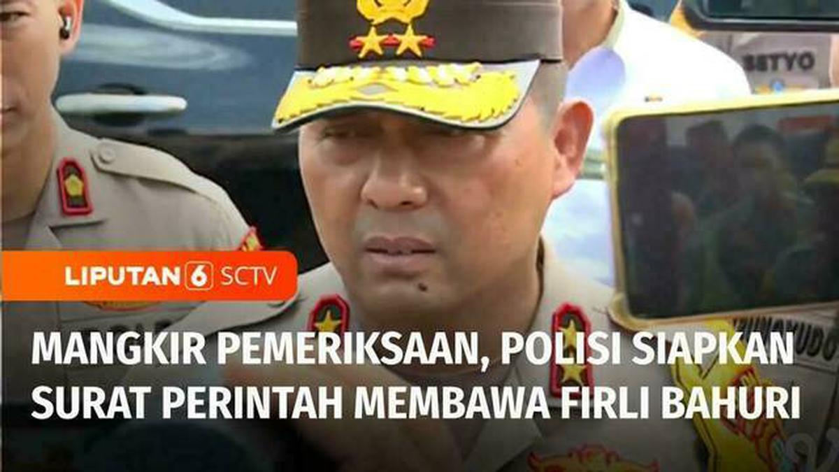 Video Polisi Siapkan Surat Perintah Membawa Firli Bahuri Usai Mangkir