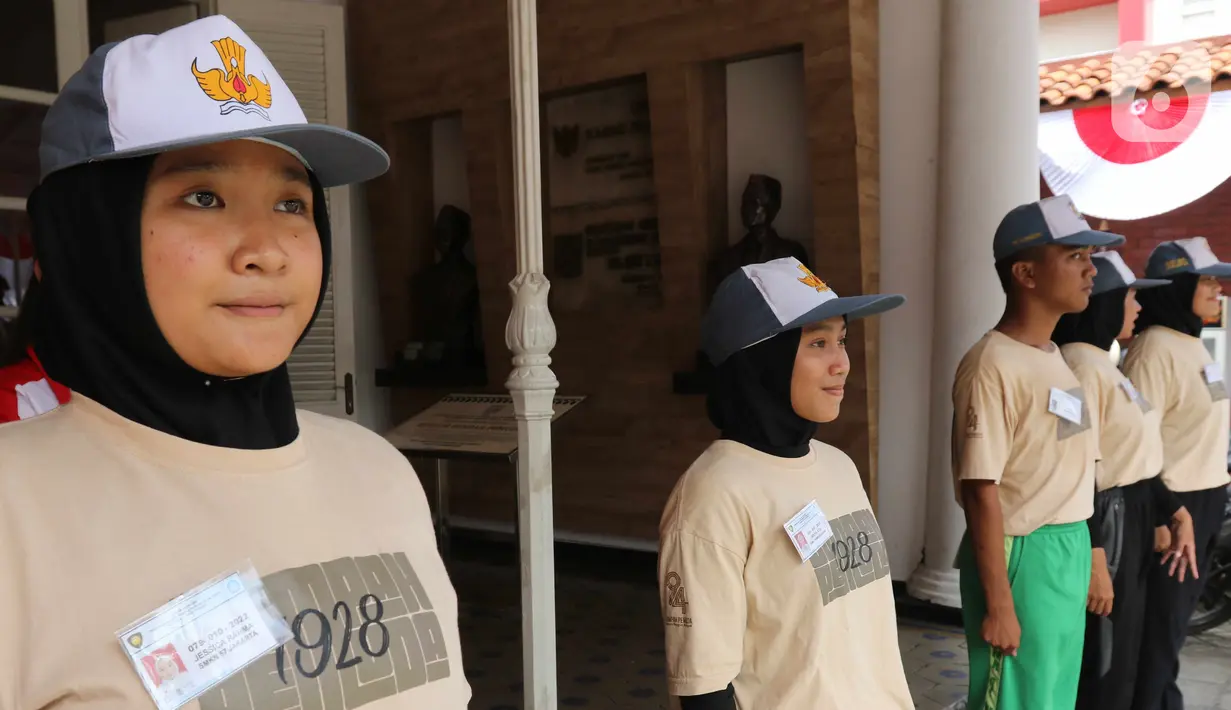 Antusias Pelajar Kunjungi Museum Jelang Hari Sumpah Pemuda - Foto ...