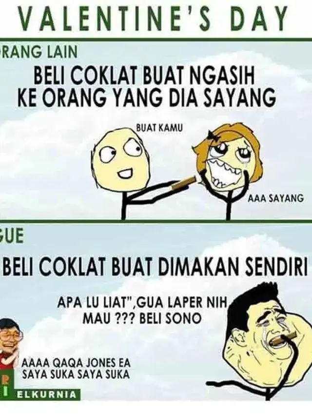 8 Meme Kocak Jomblo Ikut Rayakan Valentine Ini Bikin Ngenes - Hot ...