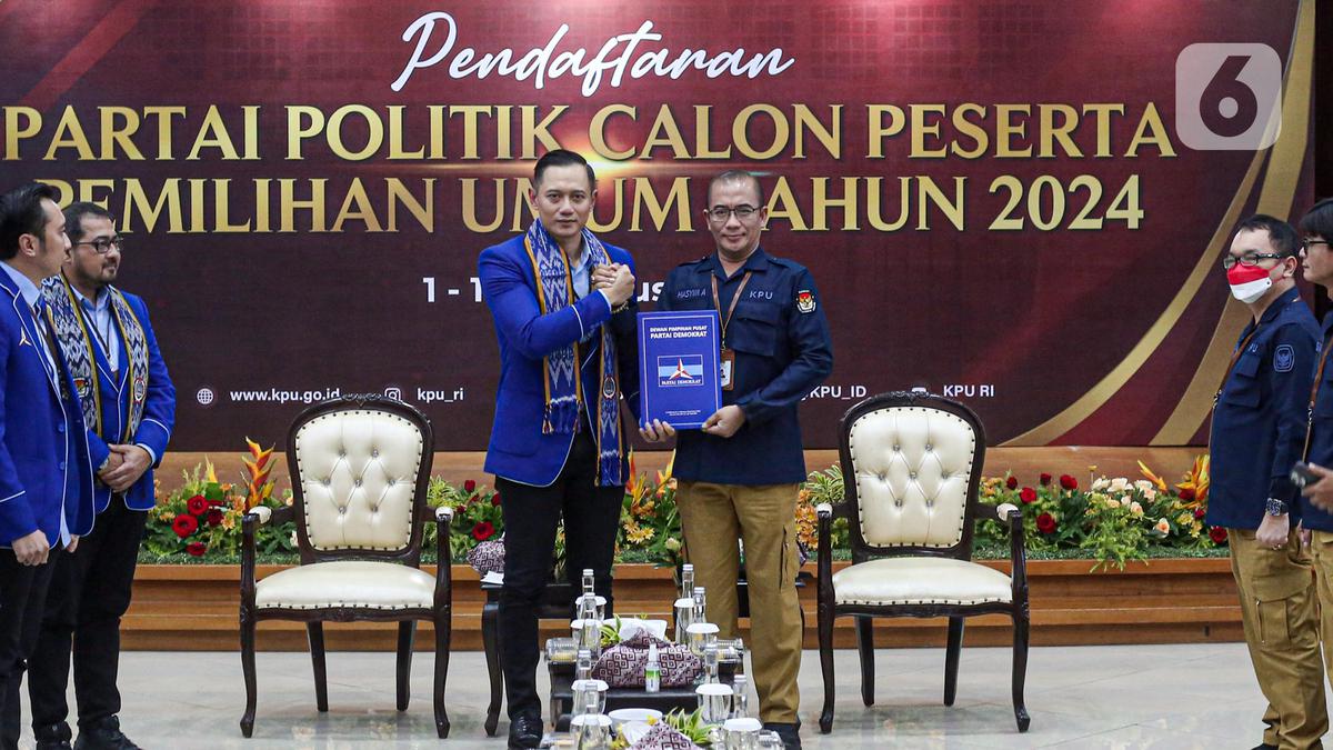 Partai Demokrat Resmi Daftar Pemilu 2024
