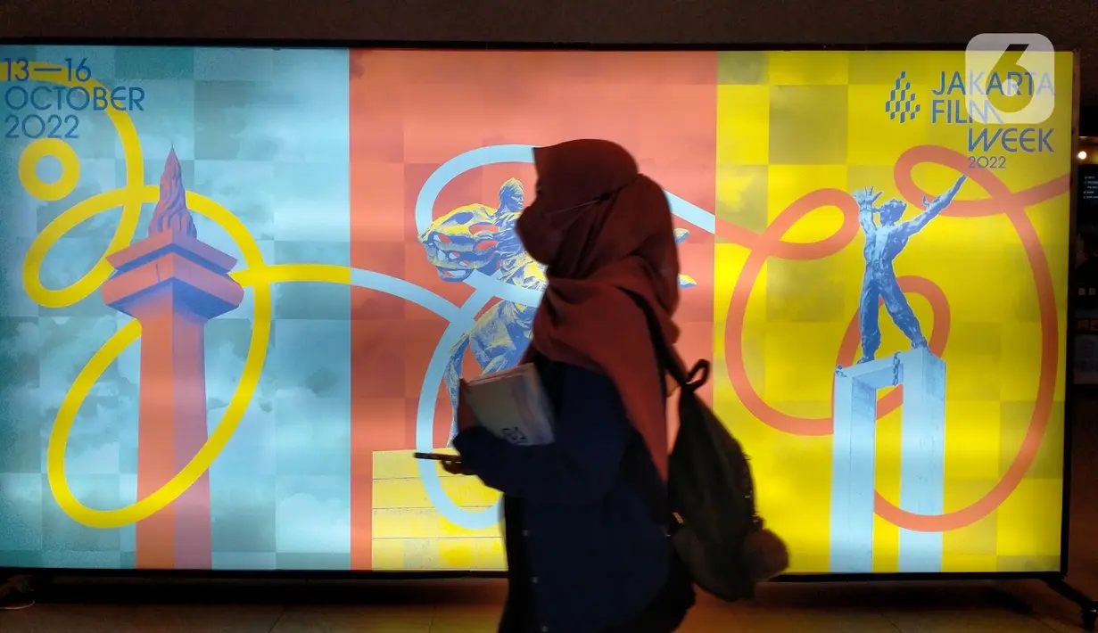 Mengunjungi Pameran di Jakarta Film Week 2022 - Foto Liputan6.com