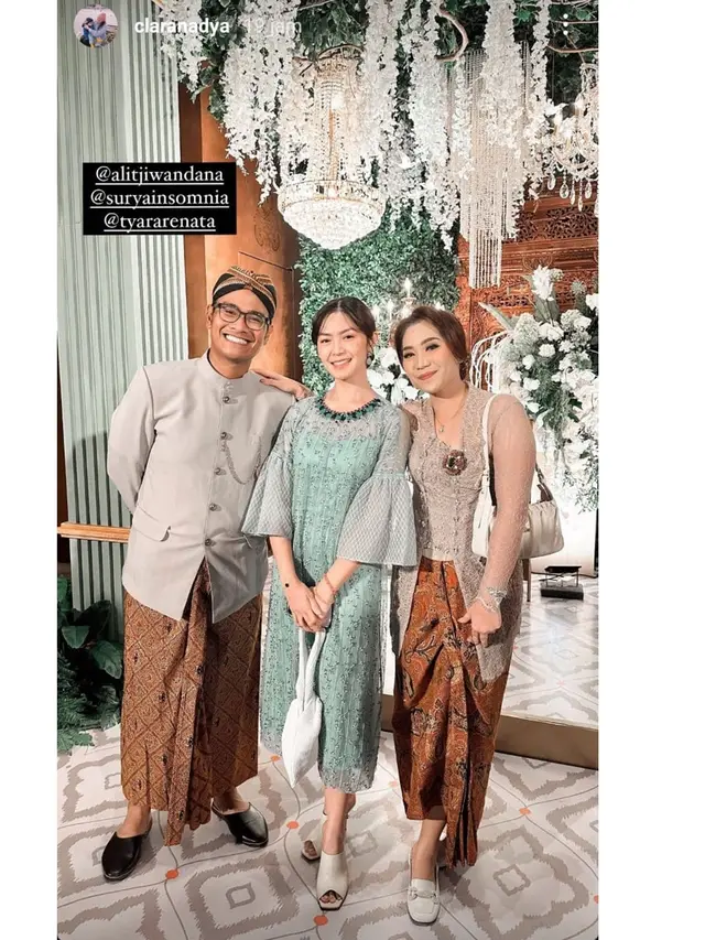 8 Potret Artis di Pernikahan Angga Maliq & D'Essentials, Rian D'Masiv ...