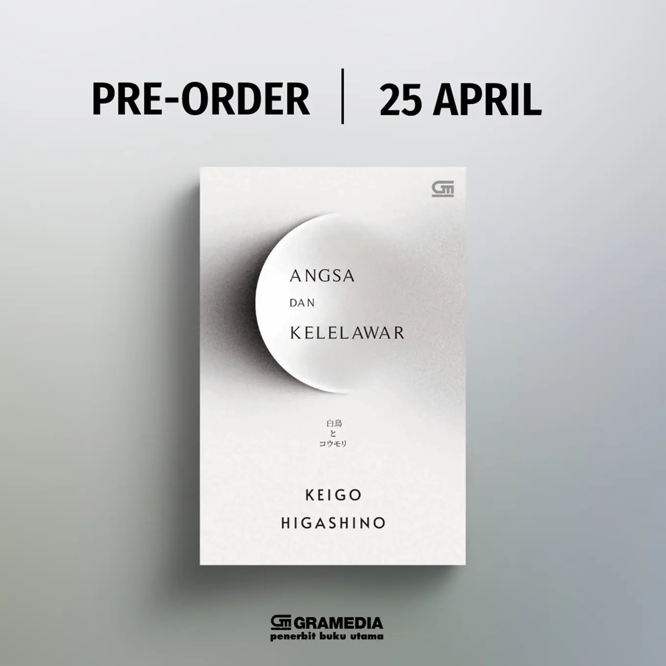 Angsa dan Kelelawar, Novel Terbaru Keigo Higashino Resmi Rilis di Indonesia