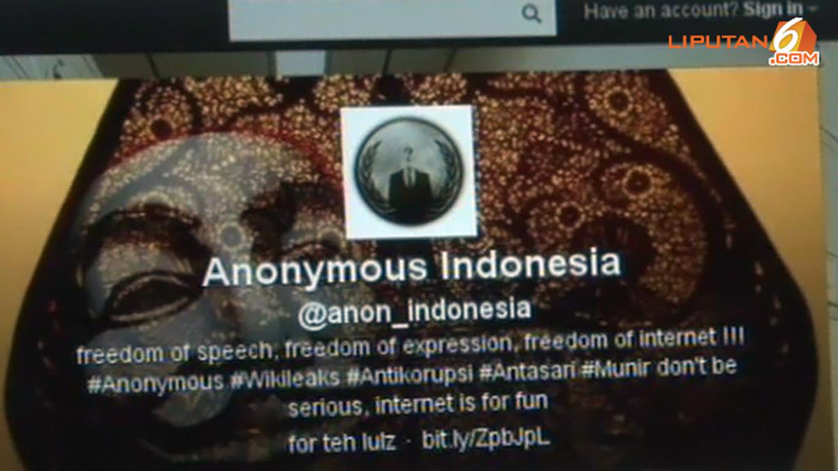 [VIDEO] Aksi `Anonymous Indonesia` Bajak Situs Australia