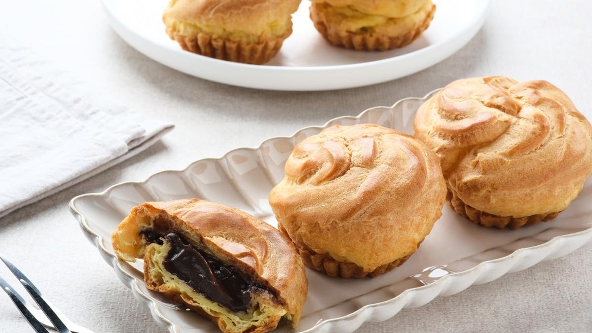 Temukan Kenikmatan 3 Rasa Kue Sus: Vanilla, Cokelat, dan Matcha yang ...