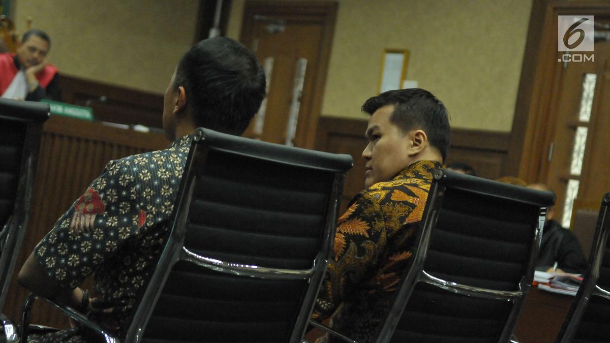 Andi Narogong Beri Kesaksian dalam Sidang E-KTP - Foto Liputan6.com