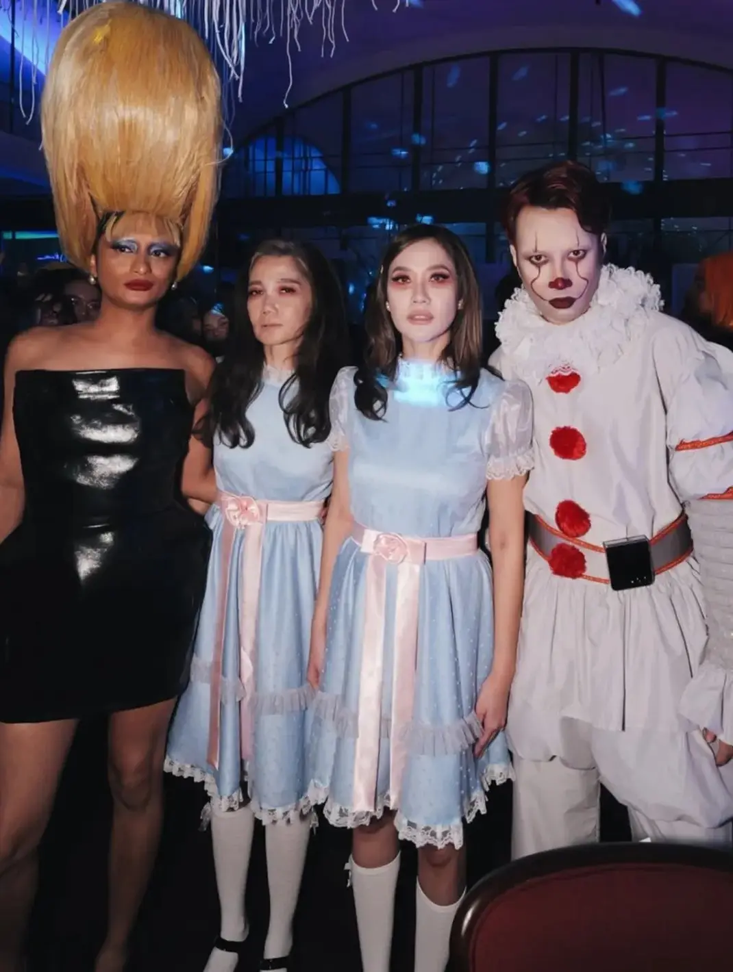 6 Potret Bunga Citra Lestari Cosplay Jadi Hantu Kembar Di Film The Shining Menang Best Costume