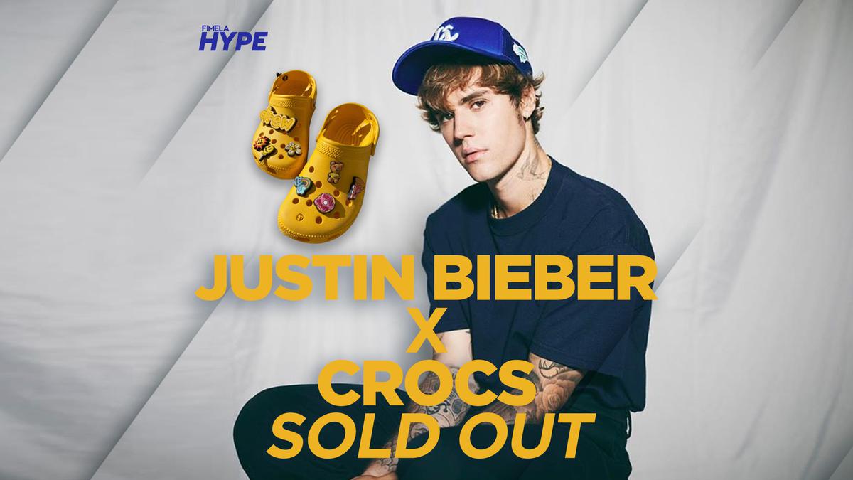 Koleksi Justin Bieber x Crocs Ludes Terjual dalam 90 Menit