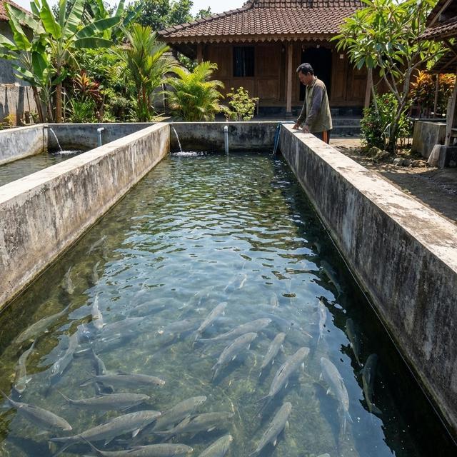 Cara Budidaya Ikan Bandeng Selain di Tambak, Praktis dan Hemat Biaya