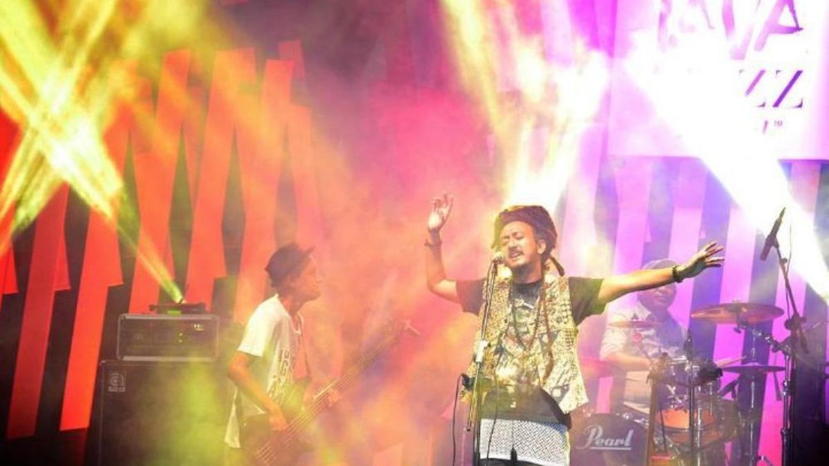 Ras Muhammad Bawa Reggae di Java Jazz Festival 2017