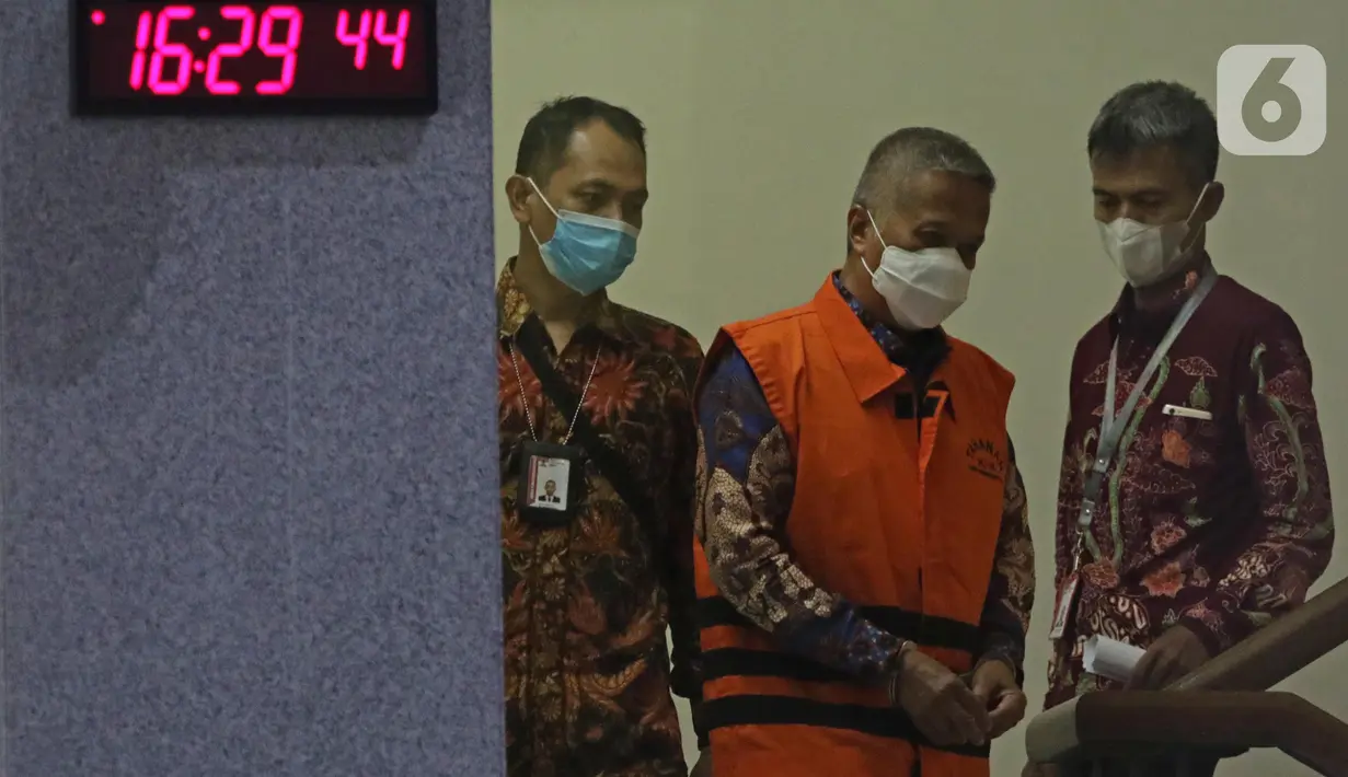 KPK Tahan Hakim Agung Sudrajad Dimyati - Foto Liputan6.com